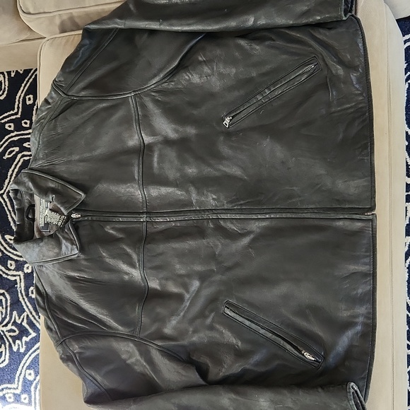 Eddie Bauer | Jackets & Coats | Mens Eddie Bauer Vintage Leather Coat ...